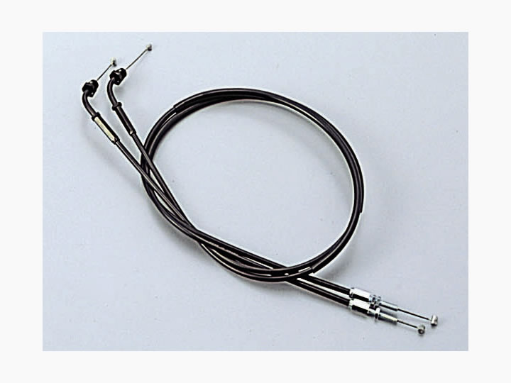 アウター長 1250/1250mm※ワイヤーオイルを定期的に注入してくださいSR500（78-87）VMキャブ車：320mmロング、SR400（78-87）VMキャブ車：320mmロング画像はイメージ画像となりますので、実際の商品と形状が異...