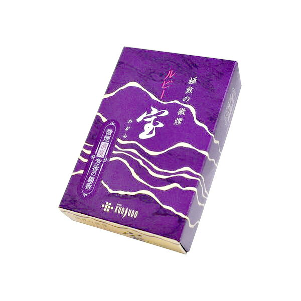 お線香寸法：約9.0cm 燃焼時間：約15分 総重量：100g 内容量：約70g パッケージ：紙箱　約112×75×30（mm） 香り：清らかな花々の香り 特徴：消臭効果・微煙 成分：椰子殻炭、椨皮粉、白檀、香料類、天然消臭剤 宝シリーズの...
