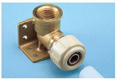 バクマ工業　ハードロック　【架橋ポリエチレン（単層管）+ワンタッチ継手】 配管　部材一覧は下記をクリックしてください！！バクマ工業　ハードロック　座付水栓エルボ（EZLP）　EZLP1/2×13 品番 EZLP1/2×13 寸法 D：33m...