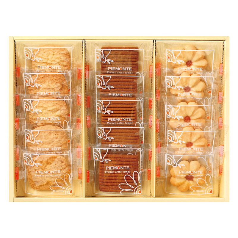 ●商品内容 花型イチゴクッキー・アメリカンクッキー・炭酸サブレ×各5 ●パッケージサイズ：19.5×26×3.5cm ●賞味期限：製造日より常温1年 素材の持ち味を生かして焼き上げた、上品な味わいのクッキーです。ギフト対応※商品は十分にご用...