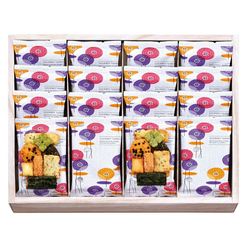 ●商品内容 ぐるめ探訪×16 ●パッケージサイズ：28.8×39.7×5.7cm ●賞味期限：製造日より常温4ヶ月 国内産海苔、昆布など八種類の味を活かし一袋に包みました。それぞれの風味が見事に調和された格調高いハーモニーを奏でます。※商品...