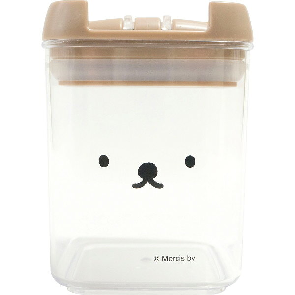 ●商品内容 容量=約270ml ●現品約7.5×7.5×10cm ●本体=ポリスチレン、パッキン=シリコーンゴム ●パッケージサイズ：8×8×14 cm 145g かわいいボリスのキャニスターギフト対応※商品は十分にご用意しておりますが、万...