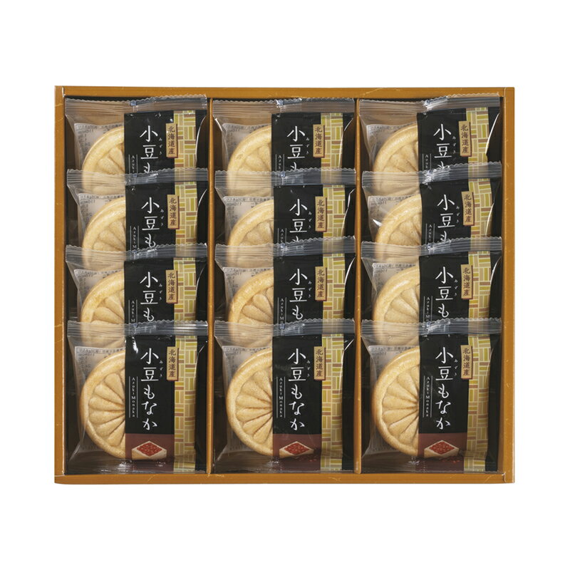 ●商品内容 北海道小豆もなか×12 ●パッケージサイズ：箱250×285×45mm 658g ●賞味期限：製造日から120日間 北海道産小豆100%使用粒の大きさや色の鮮やかさが特徴です。大粒で光沢のある小豆は、見た目にも美しく、餡子にした...