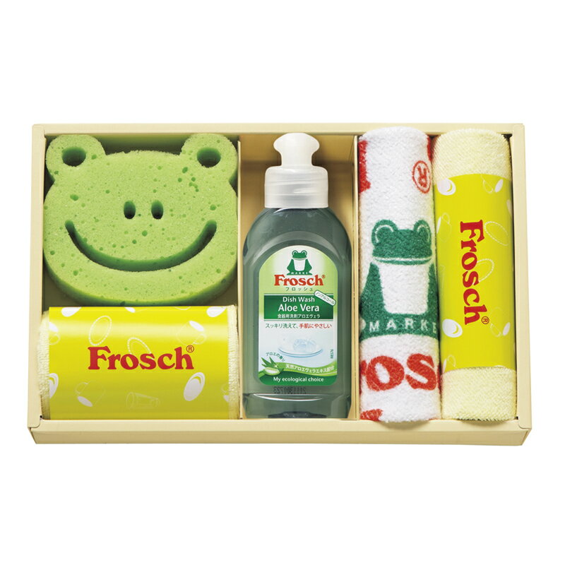 ●商品内容 フロッシュミニ(アロエヴェラ)100ml・スポンジ・マイクロファイバークロス250×250mm×3 ●パッケージサイズ：箱155×245×40mm 285g ●材質 マイクロファイバークロス:ポリエステル80%、ナイロン20%生...