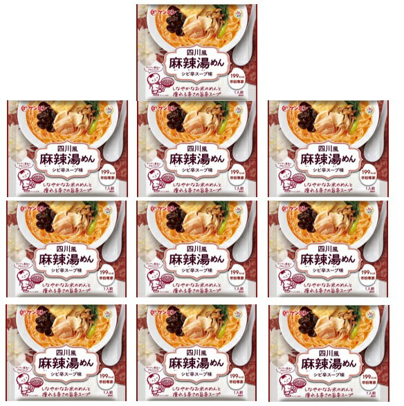 規格 76 g（ビーフン46 g、液体スープ30g）×10袋 商品説明 スープとよく馴染むしなやかな食感の汁専用ビーフンを使用しています。お米のめん特有の「もっちりとした優しい食感」が特徴で、重くならずにサラッと食べられるのでランチタイムに...