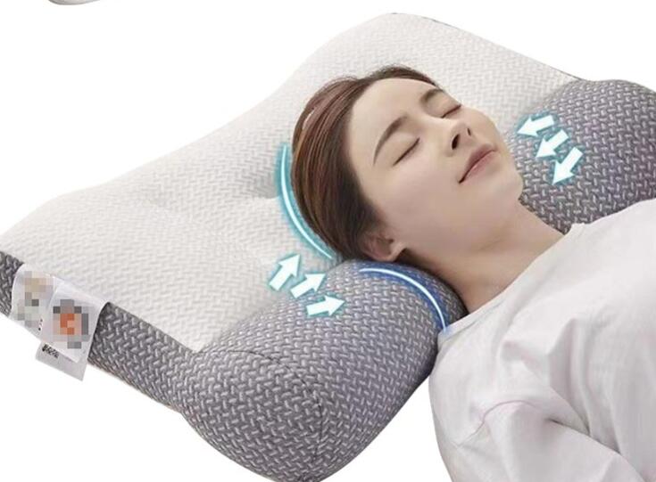 低反発安眠枕 ストレートネック！人間工学設計と圧力分散に優れた低反発により、体への負担を減少し、しっかりと頭、首、肩をサポートしてくれます。首や頚椎を正常な形にキープして、呼吸がスムーズに出来るほか、寝返りが軽減、いびきを軽減します。横向き...