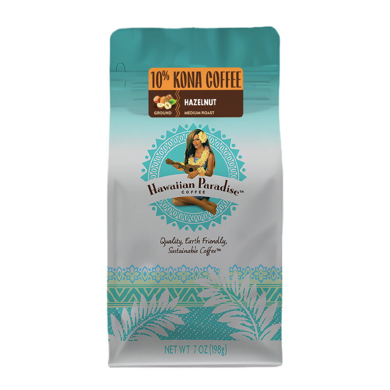 Hawaiiでは多数の有名ホテルやレストランなどで使用されているトップブランドのフレーバーコーヒーです。ハワイ島コナで栽培されたコナコーヒーが10％入ったブレンドコーヒー。・内容量：198g（Ground：焙煎したコーヒー豆を挽いたもの）・...