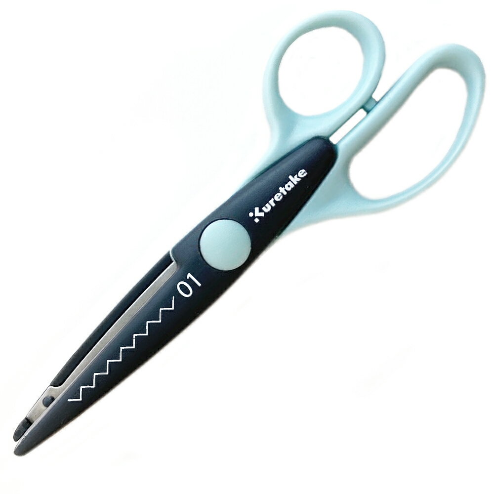 クラフトはさみ　CRAFT SCISSORS　01PINKING　KU230-1 ペーパークラフトを手軽にお楽しみ頂けます。 商品特徴 紙専用の飾り切はさみです。刃型を複数組み合わせるとデザインの幅が広がります。スクラップブッキングやペーパ...