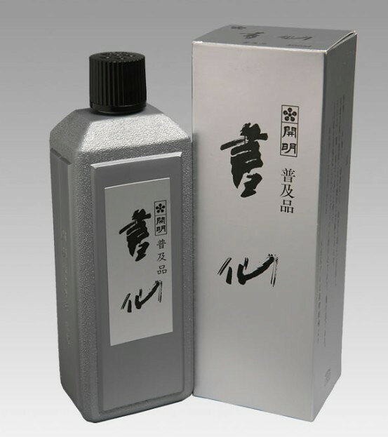 開明　書仙　普及用　400ml　SU2005 膠分が涸れ、墨の伸びがよく、適度の光沢と格調高い優雅な墨色が得られる膠系の液墨。筆跡の重なりが美しく、漢字制作用にお薦めします。開明　書仙　普及用　400ml　SU2005 膠分が涸れ、墨の伸び...