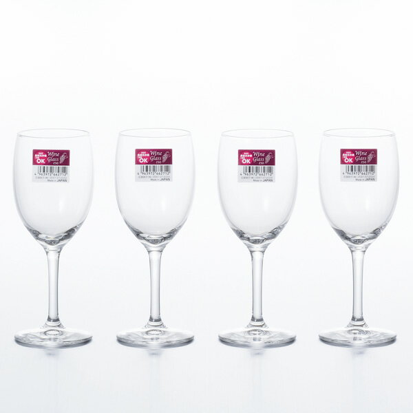 フラネ ワイングラス 250ml 4個セット 【アデリア ADERIA 石塚硝子】 日本製のおすすめ | わたしと、暮らし。
