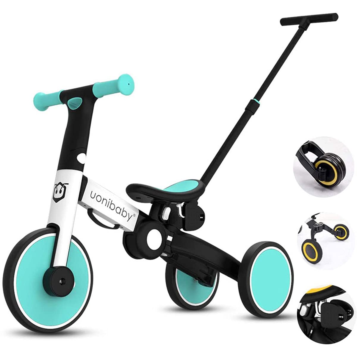 商品説明商品名 ストライサイクル商品内容 ベビーウォーカー / 手押し車 / 三輪車 / バイクモード 4種類に変形可能な乗用玩具。 各所についた白いボタンで、簡単にタイヤの向きを変えたり、ペダルの取り外しが可能！工具いらずで 4way変形...