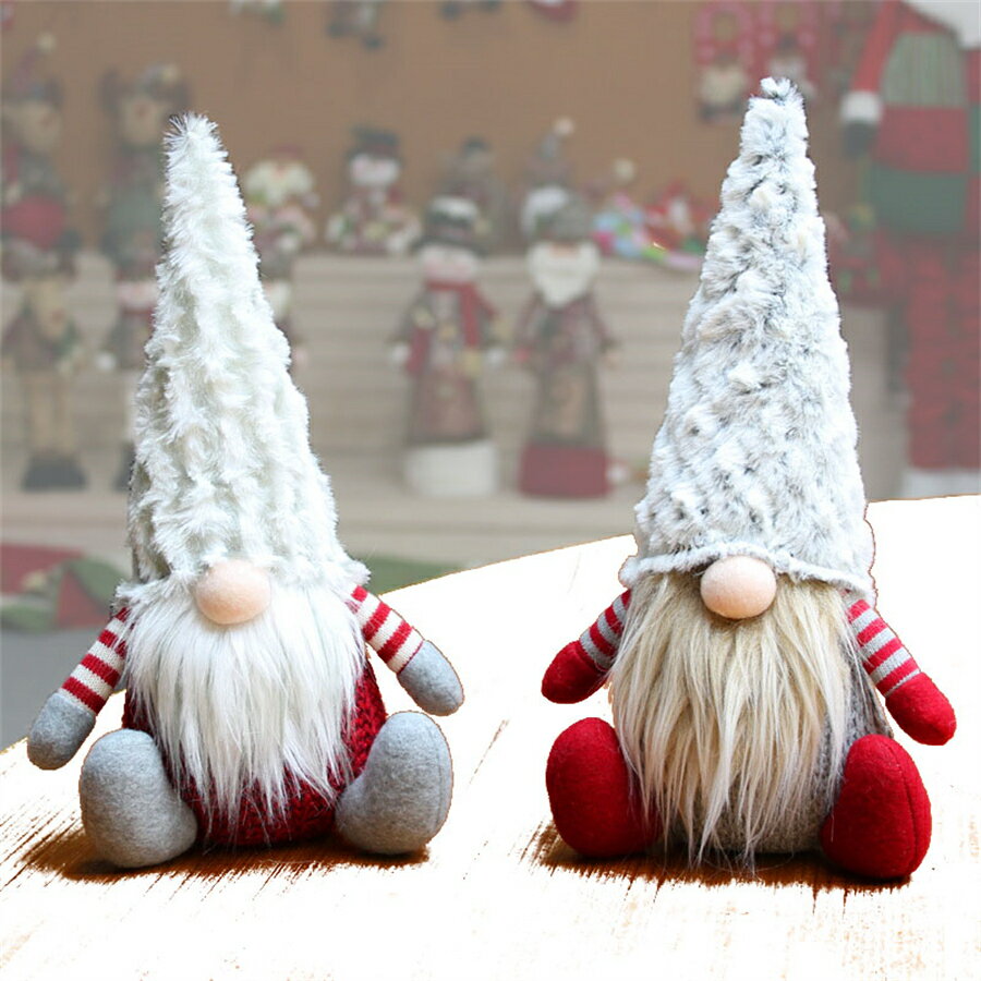 ●商品名：北欧の妖精トムテド2セット 商品特徴 ■商品説明■ ●【かわいいクリスマスクリスマス 北欧の妖精トムテ】:帽子折れるサイズは約15*26cm、スウェーデンのアーティストによって設計されて、顔が隠れるほどのもじゃもじゃのひげでとんが...