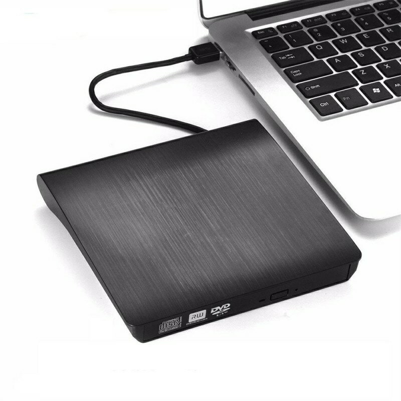 USB 3.0外付け DVD ドライブ 一体化 DVD プレイヤー ポータブルドライブ CD/DVD読取、書込 DVD±RW CD-RW USB3.0/2.0 Window/Mac OS両対応 高速 静音 超スリム ブラック ホワイト ●【...