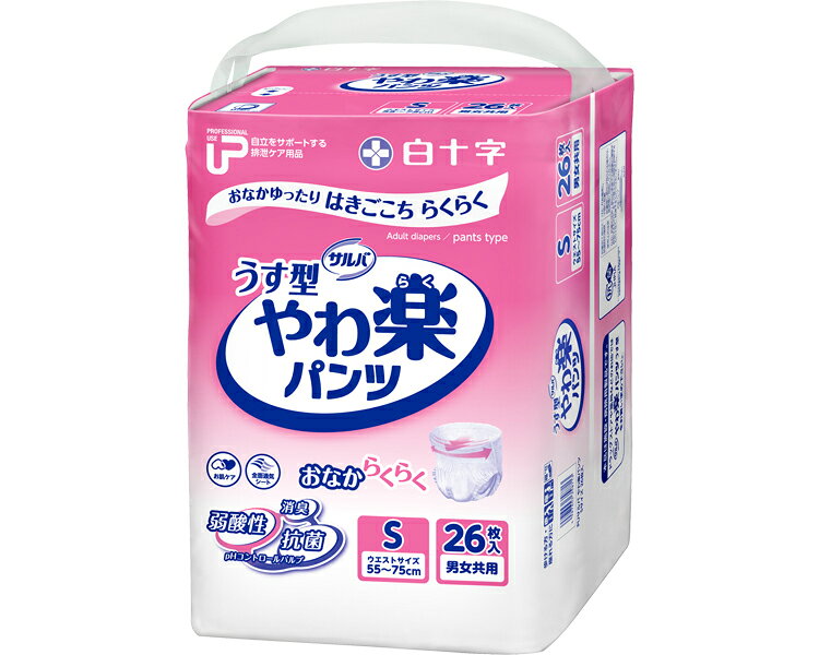 商品情報商品の仕様●ウエストサイズ／55～75cm●吸水量目安／約300cc●総吸収量／580cc●日常生活動作レベル／1_一人で歩ける、2_介助があると歩ける・座れる商品の説明・モレ防止と快適さを同時に実現したはじめてのはき心地。