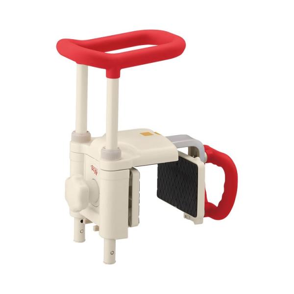 ・工具不要で調節可能。浴槽壁幅20cmまで対応。 ・グリップを両手でしっかりと握れるので浴槽への出入りを安心して行えます。 ・内グリップが浴槽内側に傾斜しているので無理なくつかめて身体を安定させることができます。 ・押圧板は上下左右自在に可...