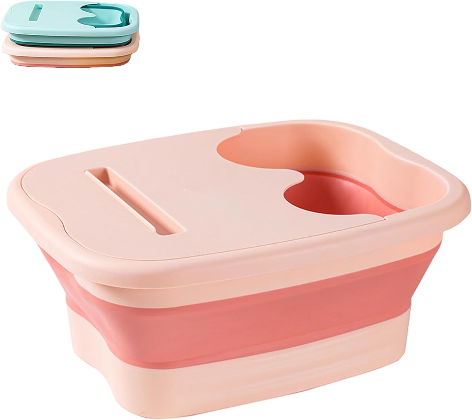 商品名 可伸縮折りたたみコンパクト, シリコンボディフットバス, TPE素材耐久性, 指圧マッサージ, 深型足湯, 便利な持ち手, 多目的使用可能 商品説明 - 簡単収納: 一押しで折りたたみ可能、わずかな隙間にも収納でき、スペースを有効に...