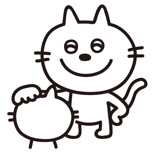 クラフトラバースタンパー猫のイラストスタンプ絵柄サイズ：17×17mm 印面寸法／ヨコ23×タテ20mm 商品寸法／ヨコ24×タテ23×高さ20mmかわいいイラストスタンプです。いろいろな表情のネコのイラストゴム印をご用意しました。