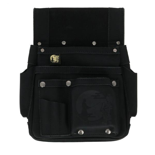 ■侍ブラック 侍BLACK×ふくろ倶楽部コラボ商品 ●オリジナル炭黒仕様革採用！