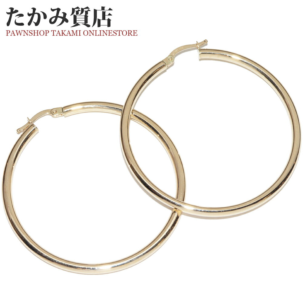 商品情報新品未使用SABCご覧の商品は新品です。新品とは、新品未使用品の事を言います。状態新品です。サイズ縦:46.3mm横:2.4mm厚み:2.5mm直径:約45mm重さ:約3.4gサイズの詳細素材K18YG(イエローゴールド)付属品当店...