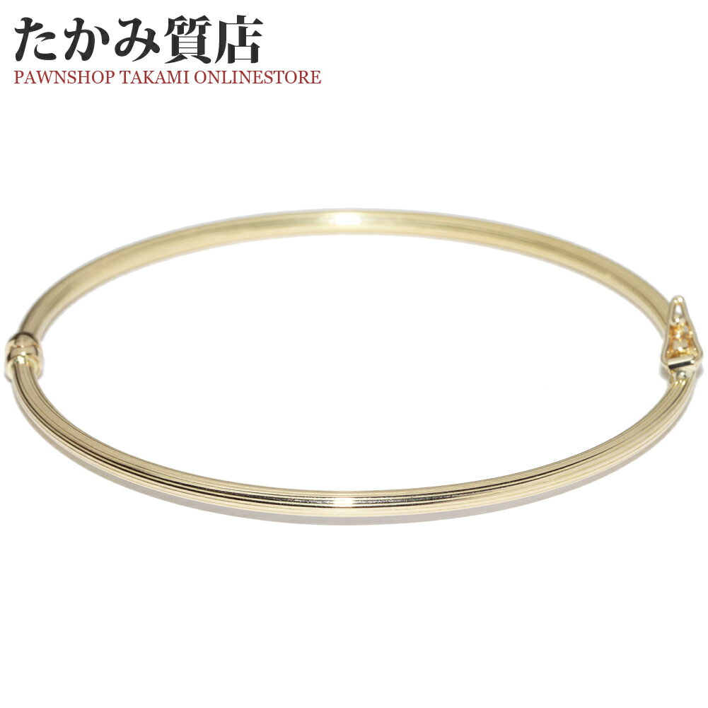 商品情報新品未使用SABCご覧の商品は新品です。新品とは、新品未使用品の事を言います。状態新品です。サイズ内周:約17.5cm縦:2.2mm厚み:2.2mm重さ:約2.5g素材K18YG(イエローゴールド)付属品当店BOXもしくは布袋保証期...