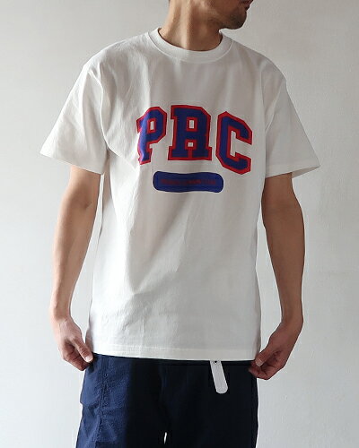 [PROGRESS RUNNING CLUB] TRIPLE ARCH SHORT SLEEVE Tee - WHITE モデル身長175cm 体重65kg 着用サイズ XL 　 　 　 コーディネイトに使ったアイテム (帽子/[Neces...