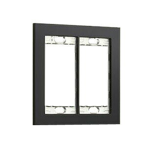 プラスチック 黒塗装巾115 高120 出10mm※当社LED調光器、スイッチ専用です。（1個用スイッチボックス適合調光器・スイッチ）【DP40403】検索用カテゴリ15