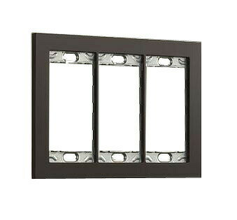 プラスチック ダークブラウン塗装巾160 高120 出10mm※当社LED調光器、スイッチ専用です。（1個用スイッチボックス適合調光器・スイッチ）【DP40409】検索用カテゴリ15