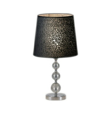 ランプ別売LEDランプ×1（別売）100V白熱球50W形×1相当消費電力：6.7W（無線調光）透明ガラス（シルバーメッキ）ベルベット（黒）重3.7kgコード・中間スイッチ付径φ350・高650mm推奨ランプ：SAD-425X（E26）【LE...