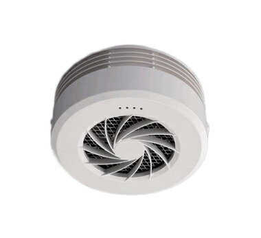 「光触媒フィルター」と「LEDの光」を組み合わせることで、強い酸化力を持ったOHラジカルを発生。空気中の有機物や細菌を分解することで、除菌効果が期待できます。100-242Vオフホワイト重：1.3kg無線モジュール付ACファンモータ内蔵(A...