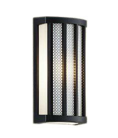 LED6.1W電球色/2700Kプラスチック（バイオマス素材含有） 黒塗装アクリル 乳白（マット）巾140 高275 出82mm0.9kg縦長付・横長付兼用AC100V光束維持時間40000時間調光器併用不可10VA定格光束 265lm消費...