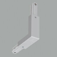 天井の梁や段差部分などでレール接続時に使用極性：有電源引込み可能グレー【レールジョイント】検索用カテゴリ618