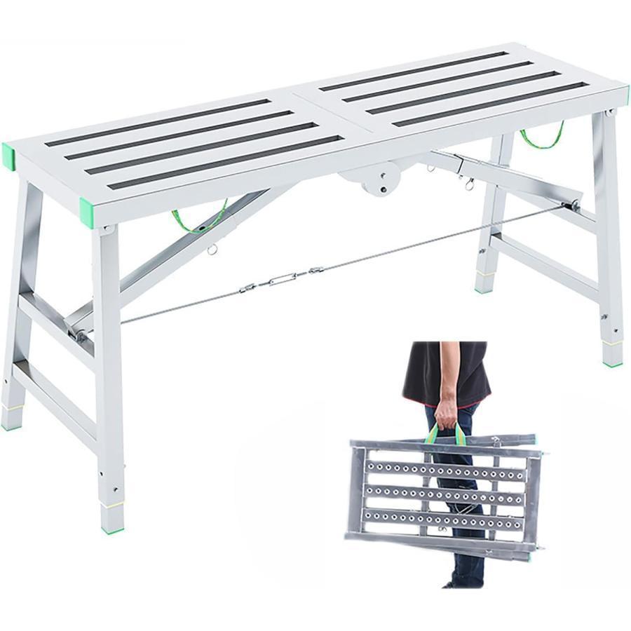 折りたたみ足場台 洗車台 脚立 洗車 作業台 踏み台 軽量脚立 立ち馬 伸縮 折りたたみ 踏み台 4段高さ調節可能 脚立台 スチール ステップ台 耐荷重150/200kg 折り折りたたみ足場台 洗車台 脚立 洗車 作業台 踏み台 軽量脚立 ...