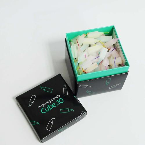 キャンドルおしゃれ 誕生日ろうそく アロマキャンドル 机 キャンドルスタンド キャンドルホルダー キャンドルウエディングcube10【東海精蝋】【燃焼時間　約10分】【約200粒】 蝋燭　ミニ　安全　安心 ●　安全と安心をテーマ　持ちやすく...