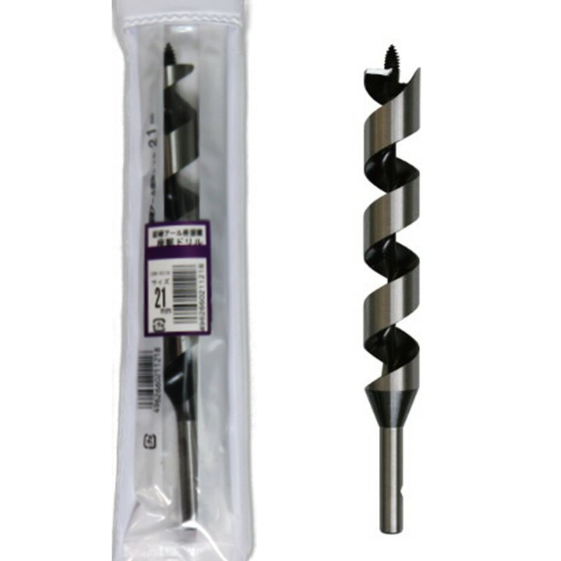 ●サイズ 　穴　径 (D)： 21mm 　全　長 (L)：204mm 　ネジ丈(SL)：160mm 　軸　径 (d)： 10mm(丸軸)