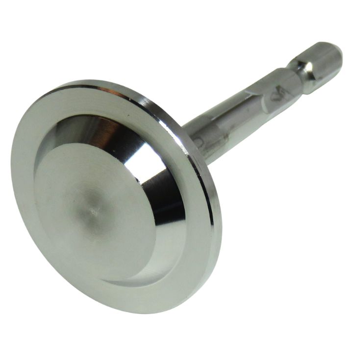 ●サイズ 　・鏝面：φ24 　・全長：74mm 　・重量：80g