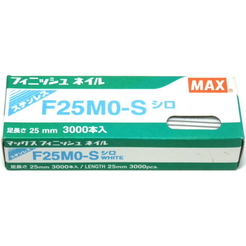 ●サイズ 　・長さ：25mm 　・線形：1.26mm 　・頭角：1.9mm ●3,000本入