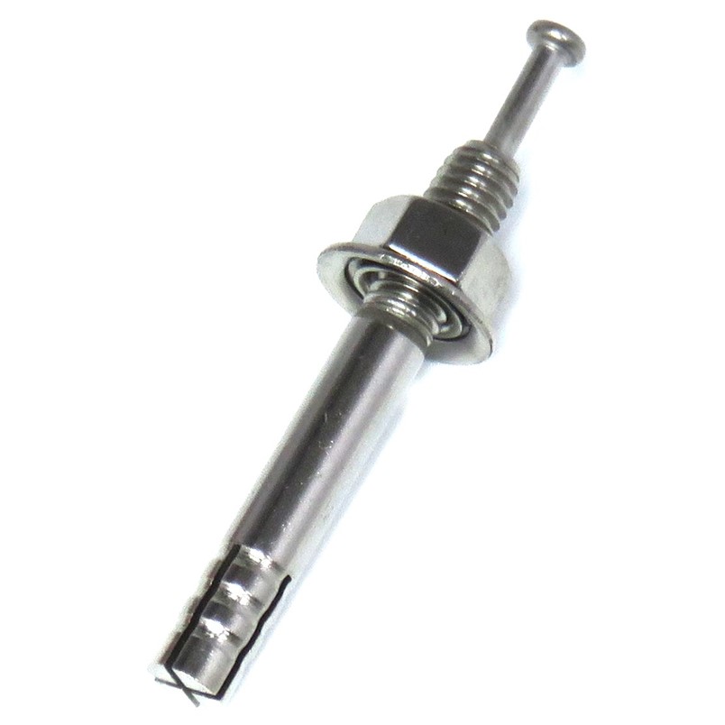 ●サイズ 　・ねじ径：M6 　・全長：45mm 　・ねじ長：15mm 　・最大使用厚：5mm 　・ナット：10mm ●下穴 　・穿孔径：6.4mm 　・穿孔深さ：35mm以上 　・埋込み長さ：30mm以上 ●最大引張荷重：6.5kN ●配送...