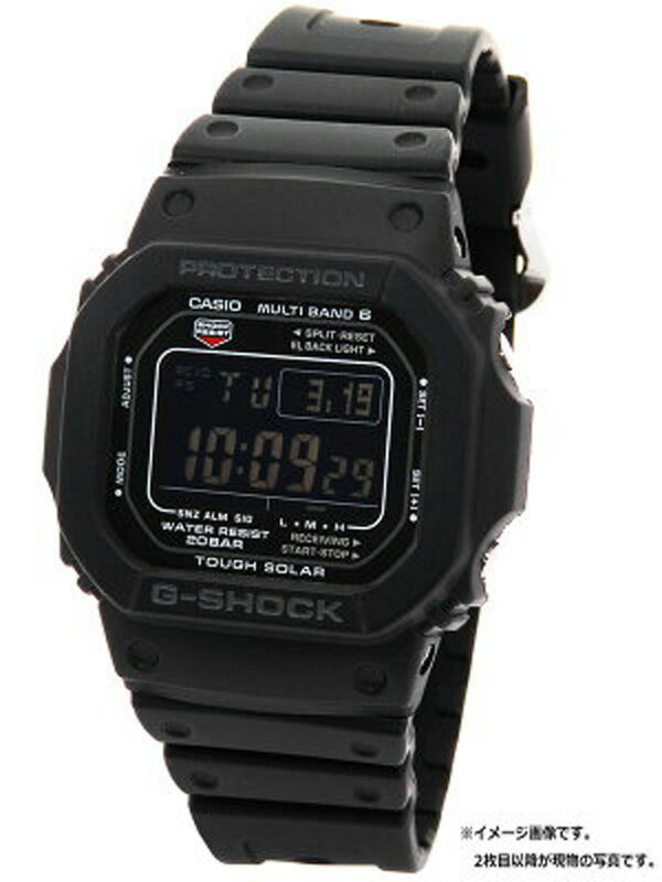 【casio】【g Shock】【美品】カシオ『gショック』gw M5610 1bjf ボーイズ ソーラー電波クォーツ 1週間保証【中古