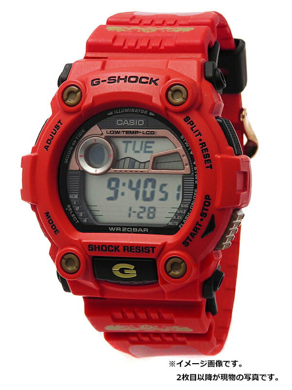 【casio】【g Shock】【美品】カシオ『gショック 七福神 恵比寿モデル』g 7900slg 4jr メンズ クォーツ 1週間保証