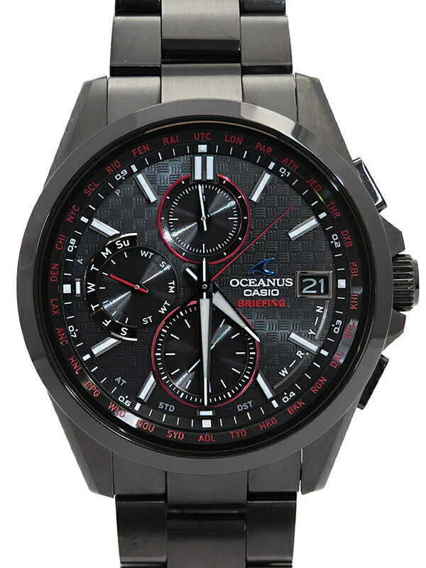 【CASIO】【OCEANUS】【700本限定】カシオ『オシアナス ブリーフィングコラボモデル』OCW-T2610BR-1AJR メンズ ...