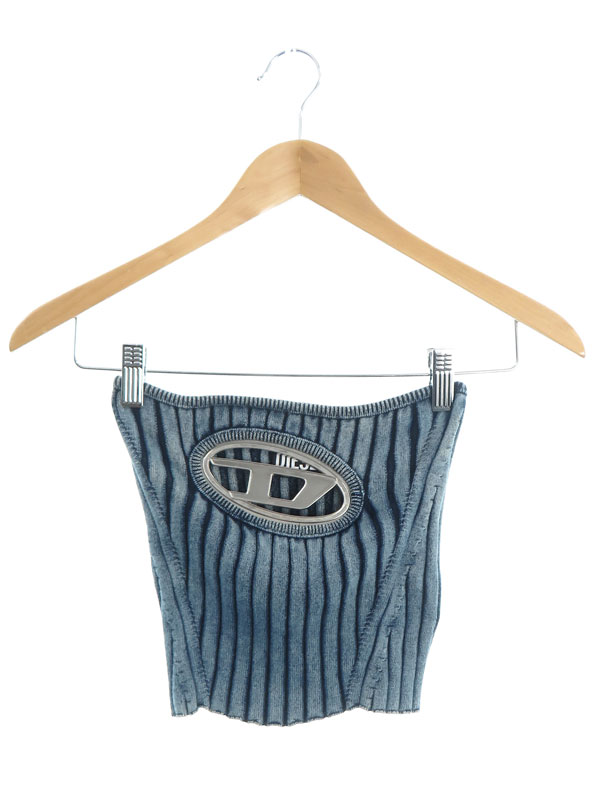 【DIESEL】ディーゼル『M-Clarksville ロゴ プレート チューブトップ sizeXS』A05770 レディース 1週間保証【中古】(7240161050015): レディース ...