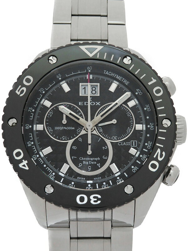 EDOX】エドックス『クラスワン ビッグデイト』10006-3N-NIN-B EDOX】エドックス『クラスワン ビッグデイト』10006-3N-NIN-B