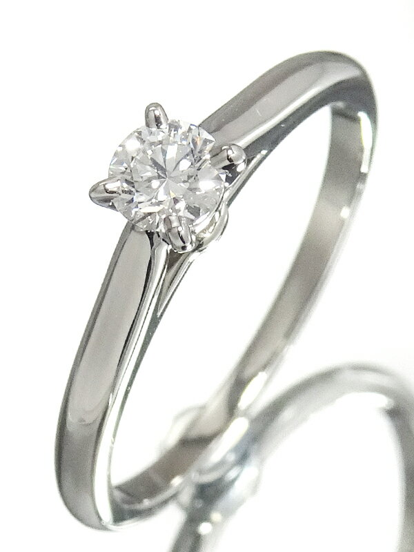 【Cartier】カルティエ『PT950 1895 ソリテール リング ダイヤモンド0.16ct/E/VVS-1/EXCELLENT』8号 1週間保証【中古】(4230144380010 ...