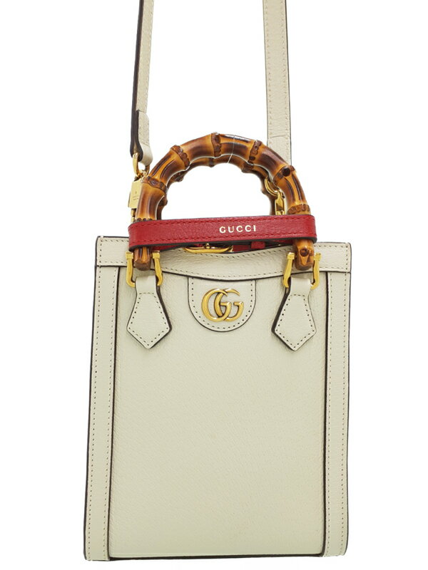GUCCI】グッチ『グッチ ダイアナ ミニ トートバッグ』739079 GUCCI】グッチ『グッチ ダイアナ ミニ トートバッグ』739079