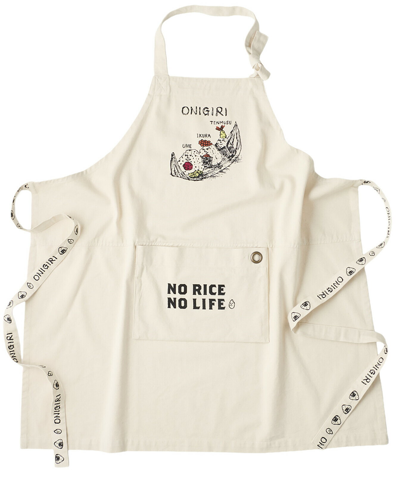 ★PAP エプロン（ONIGIRI-NT）★ANDPACKABLE アンドパッカブル APRON ユニセックス かっこいい おしゃれ かわいい 人気 PAPエプロン人気シリーズ♪ これまでのエプロンにはなかったファッション感覚! ポケットに...