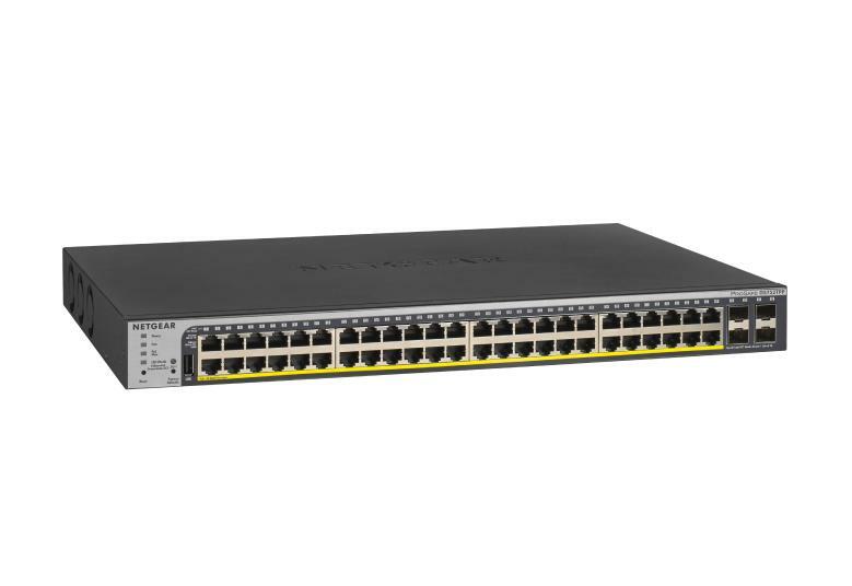 NETGEAR GS752TPP ギガビット 48Port PoE+(760W)スマートスイッチ GS752TPP-100AJS POE+対応 (760W) ギガビット48ポート スマートスイッチ ◆POE+対応 (760W) ギガビット4...