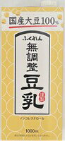 商品情報名称ふくれん　国産大豆無調整豆乳　1L原材料名大豆（国産）（遺伝子組換えでない）内容量1000ml×6個賞味期限別途商品ラベルに記載保存方法直射日光を避け、常温で保存してください。製造者または販売者【製造者）株式会社　ふくれん　福岡...