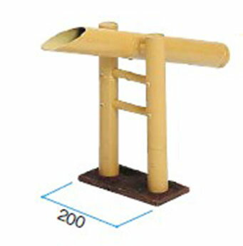 H475mm 台座:天然木 ●天然素材製品は色や寸法に多少の誤差があります。 ●天然素材製品は時間の経過とともに色が変化します。定期的なメンテナンスを行ってください。 ●受注生産は納期がかかります。必ず納期をご確認ください。 ●天然竹垣製品...