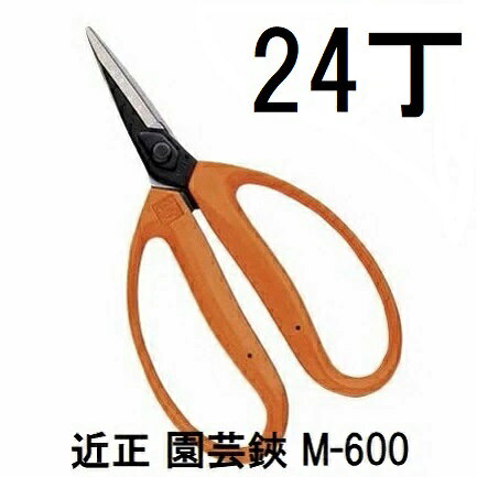 近正の采園鋏は、野菜の収穫、果実の手入れなど、農作業全般で使用できます。 全長：190mm　刃長：48mm　重量105g　刃：高級炭素刃物工具鋼　柄：高衝撃ABS樹脂 専用ケースはありません近正　園芸鋏・農園鋏　　　　適応鋏ケース 本革 &...