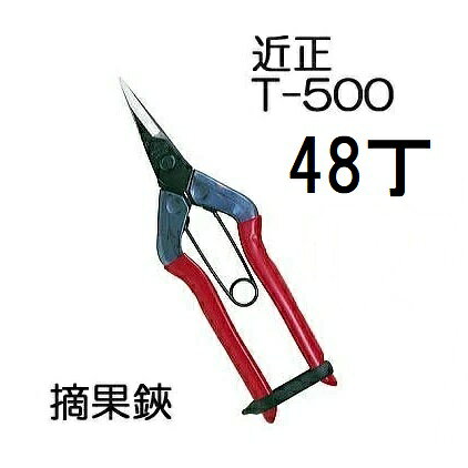 鋏ケースCS-T6は ここから 移動します。&nbsp; 農作業全般、トマトの収穫に 全長165mm 刃長35mm 重量90g 刃：高級炭素刃物工具鋼 柄：鋼板製プラスチックコーティング 適合バネSP-7 鋏ケースはCS-T6型になります。...
